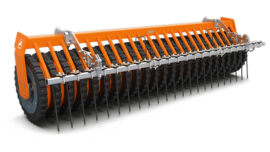 Kombinationen aus Nachlaufwalze und Striegel